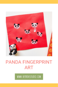 Panda Fingerprint Art