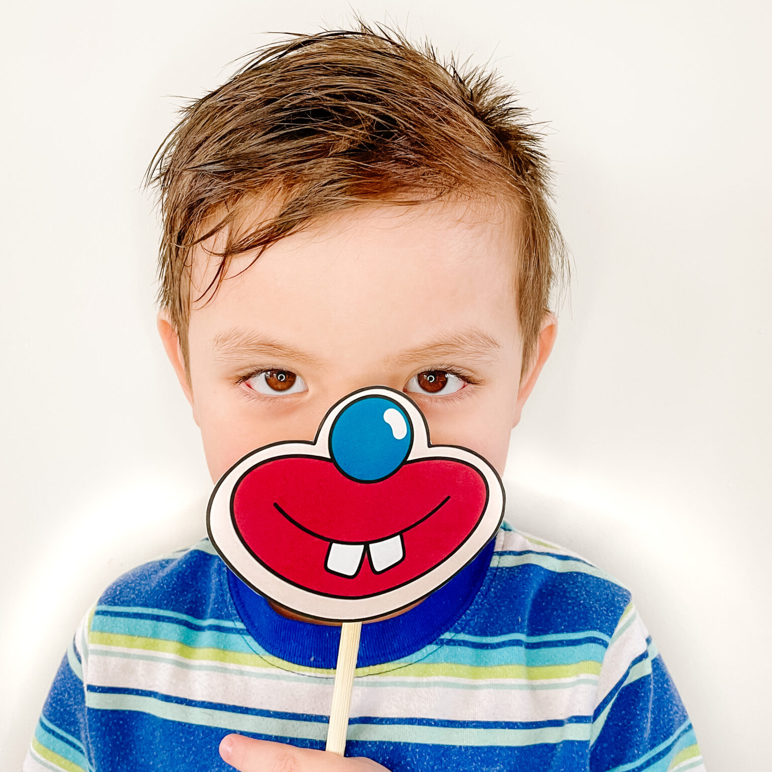 DIY Clown Mask Printables