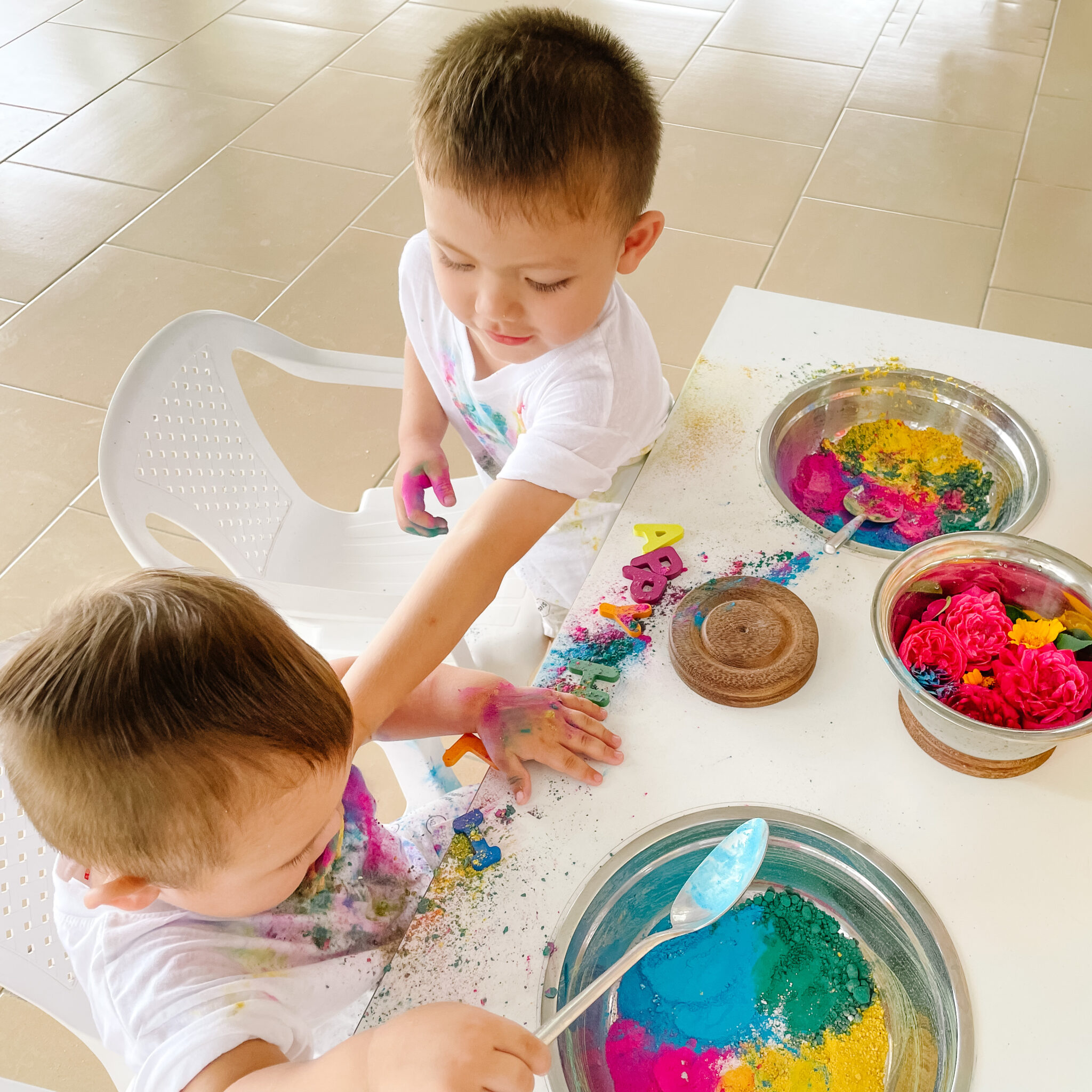 Indoor Holi Mini Party for Kids