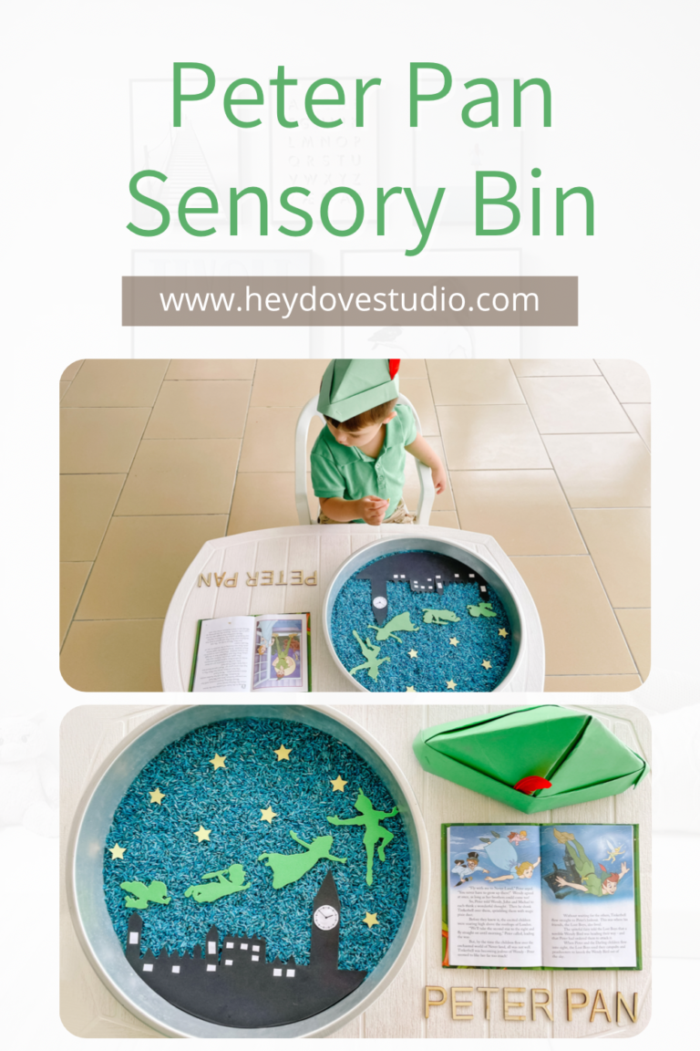 Peter Pan Sensory Bin