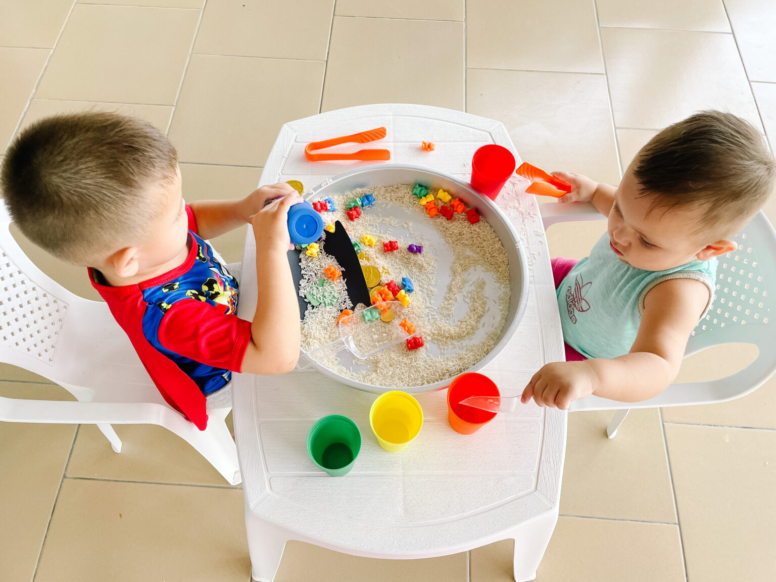 Pot of Gold Sensory Bin