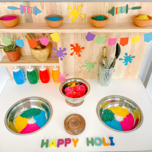Indoor Holi Mini Party for Kids