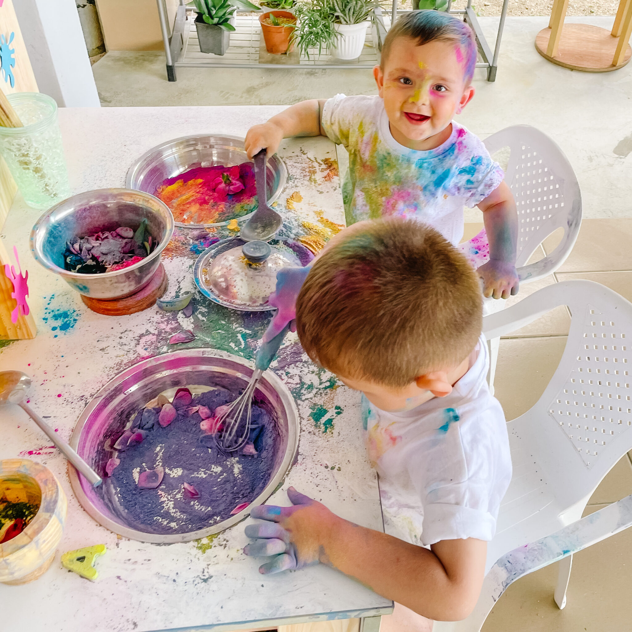 Indoor Holi Mini Party for Kids