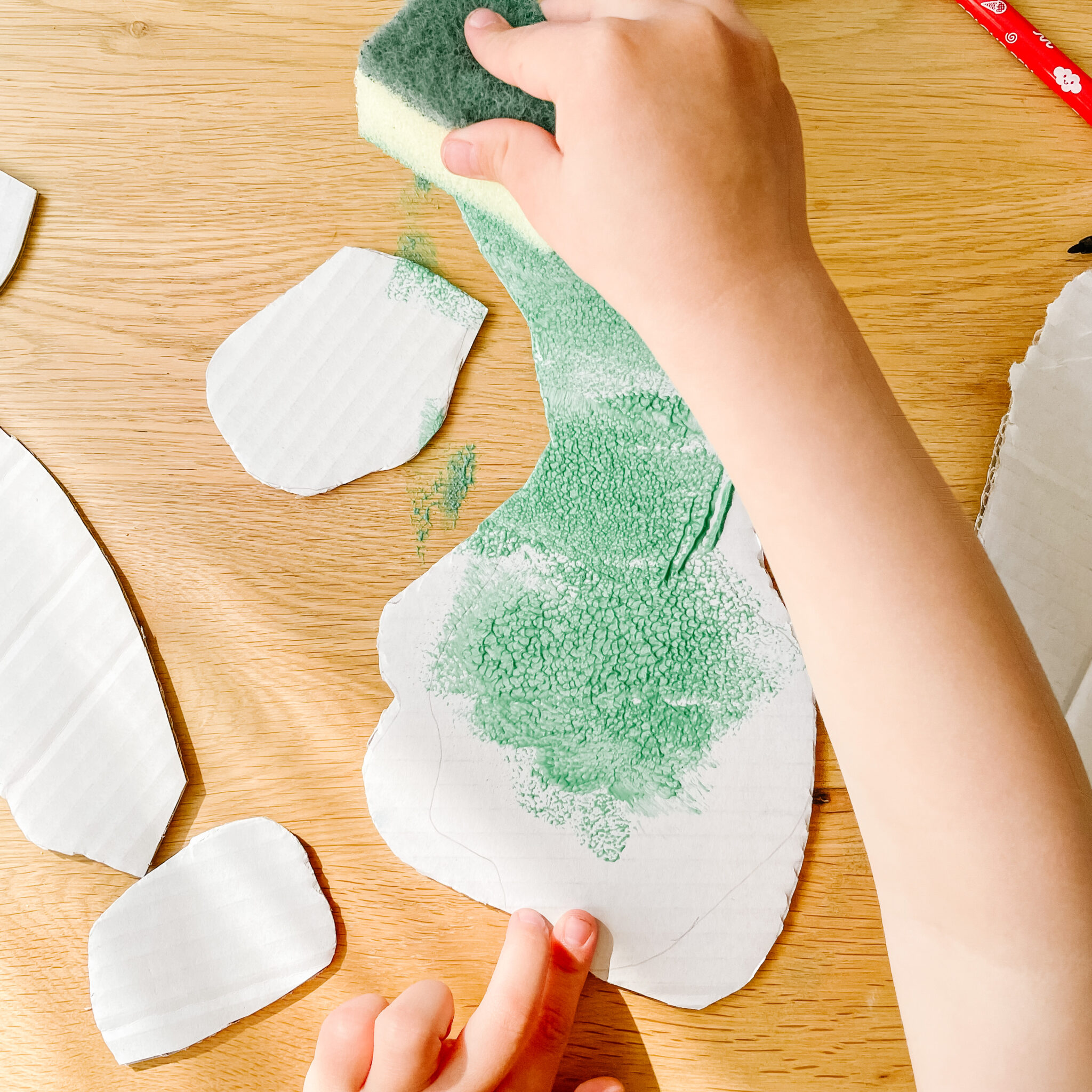 Cardboard Earth Craft