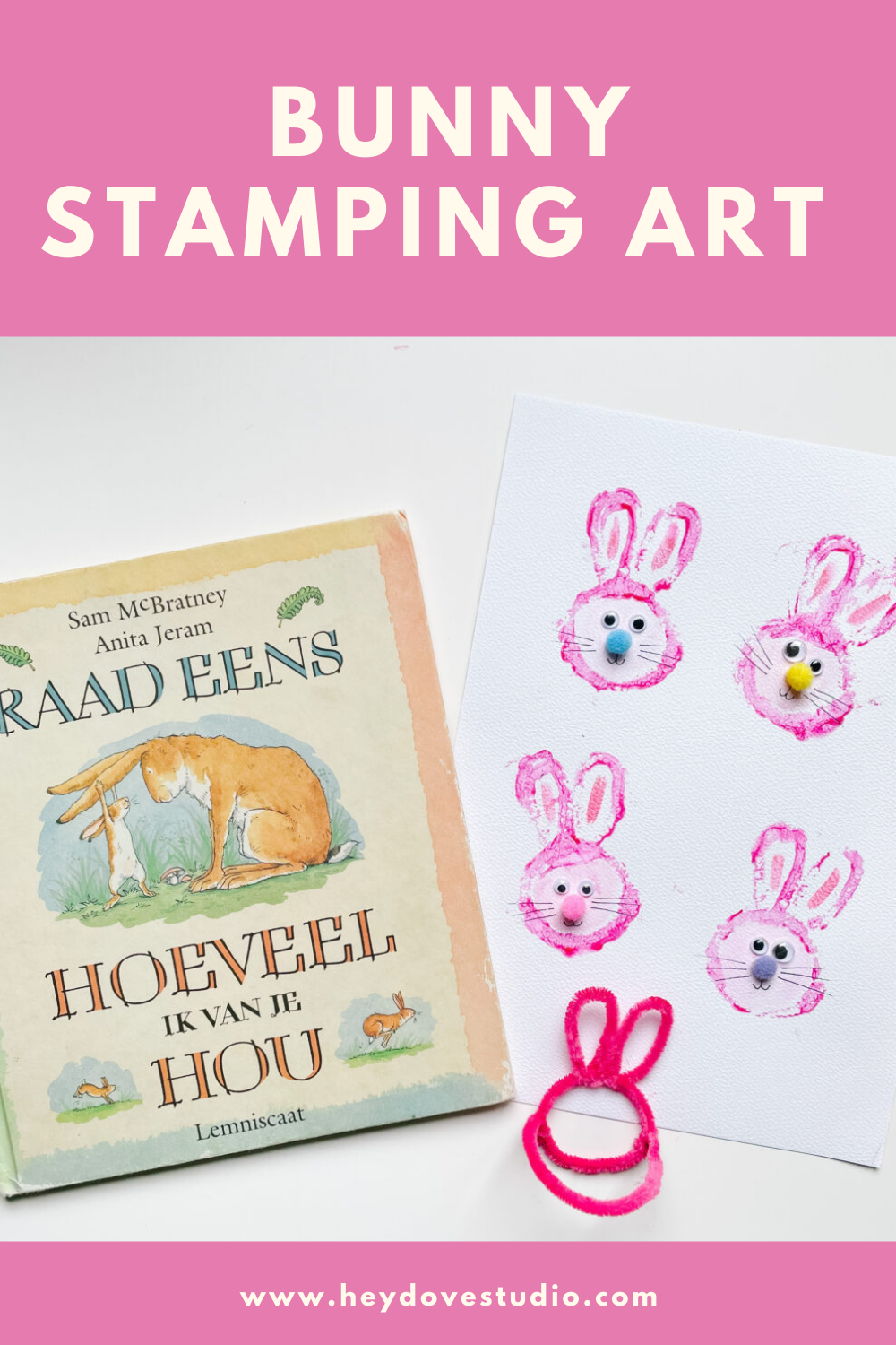 Bunny Stamping Art