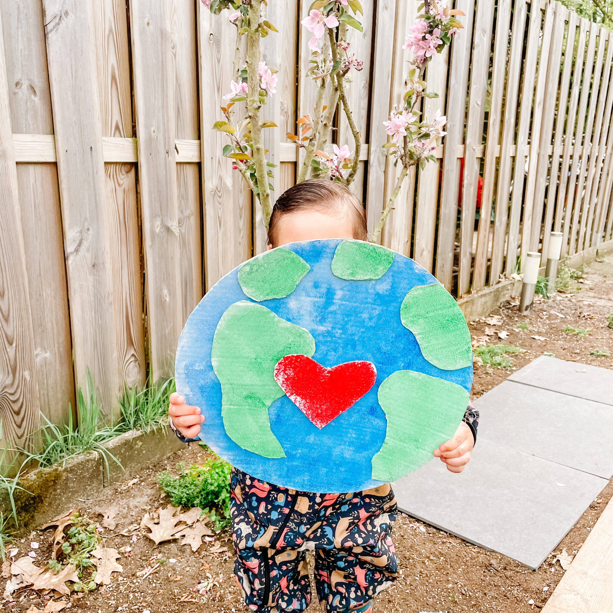 Cardboard Earth Craft