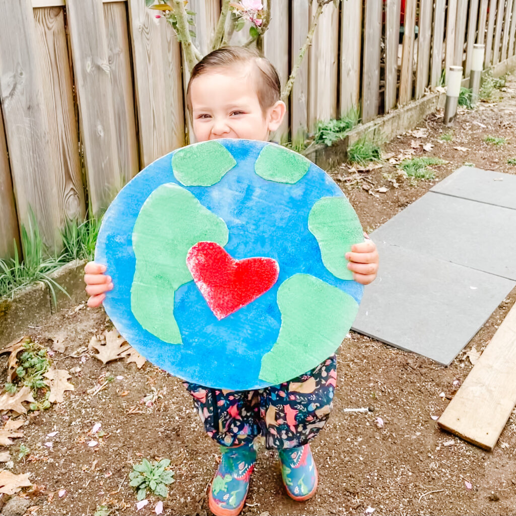 Cardboard Earth Craft