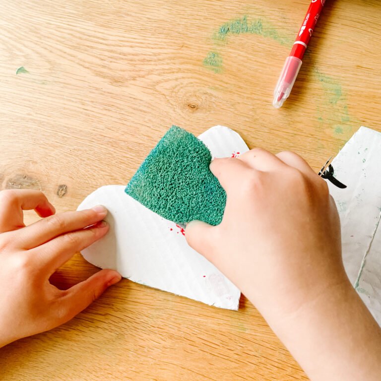 Cardboard Earth Craft