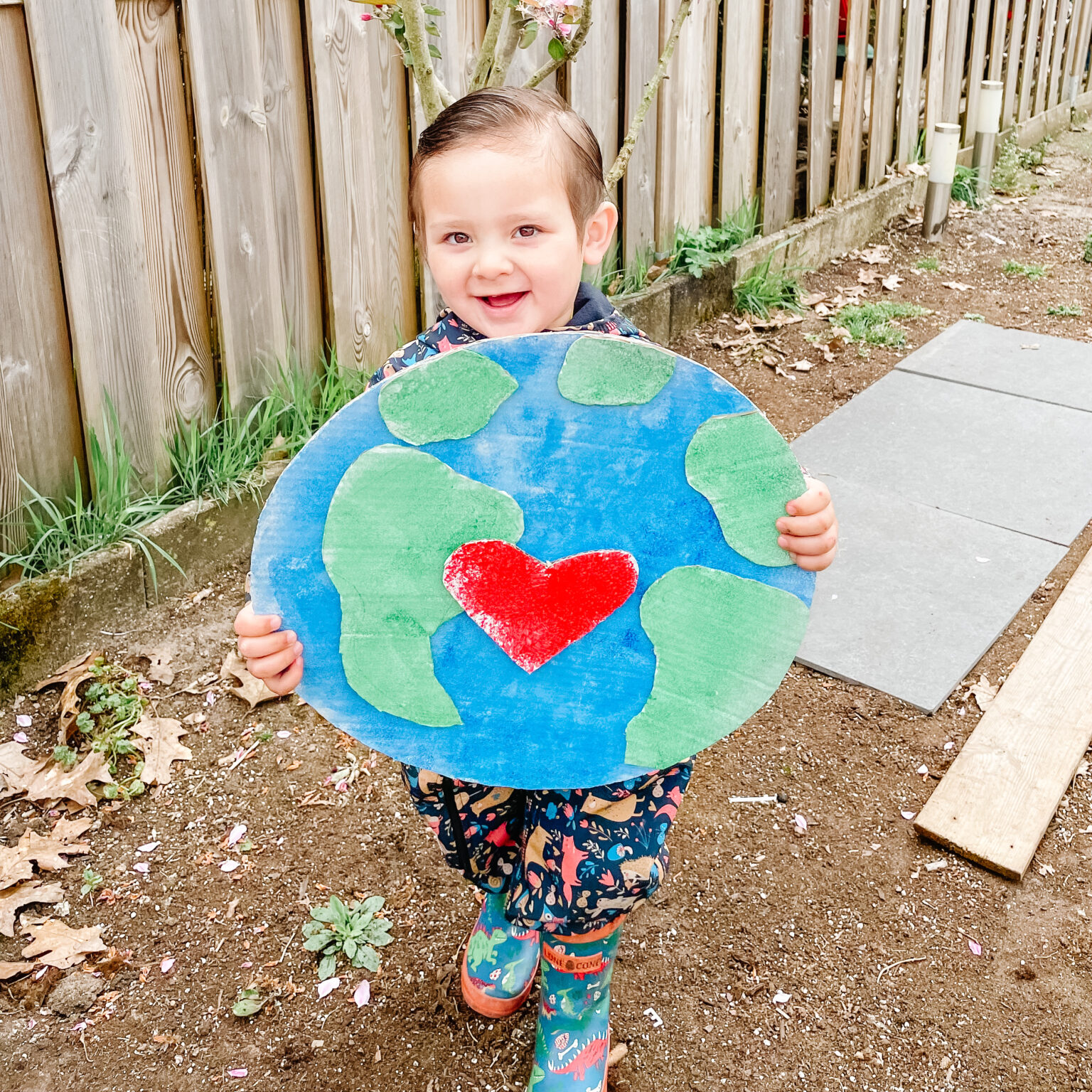 Cardboard Earth Craft