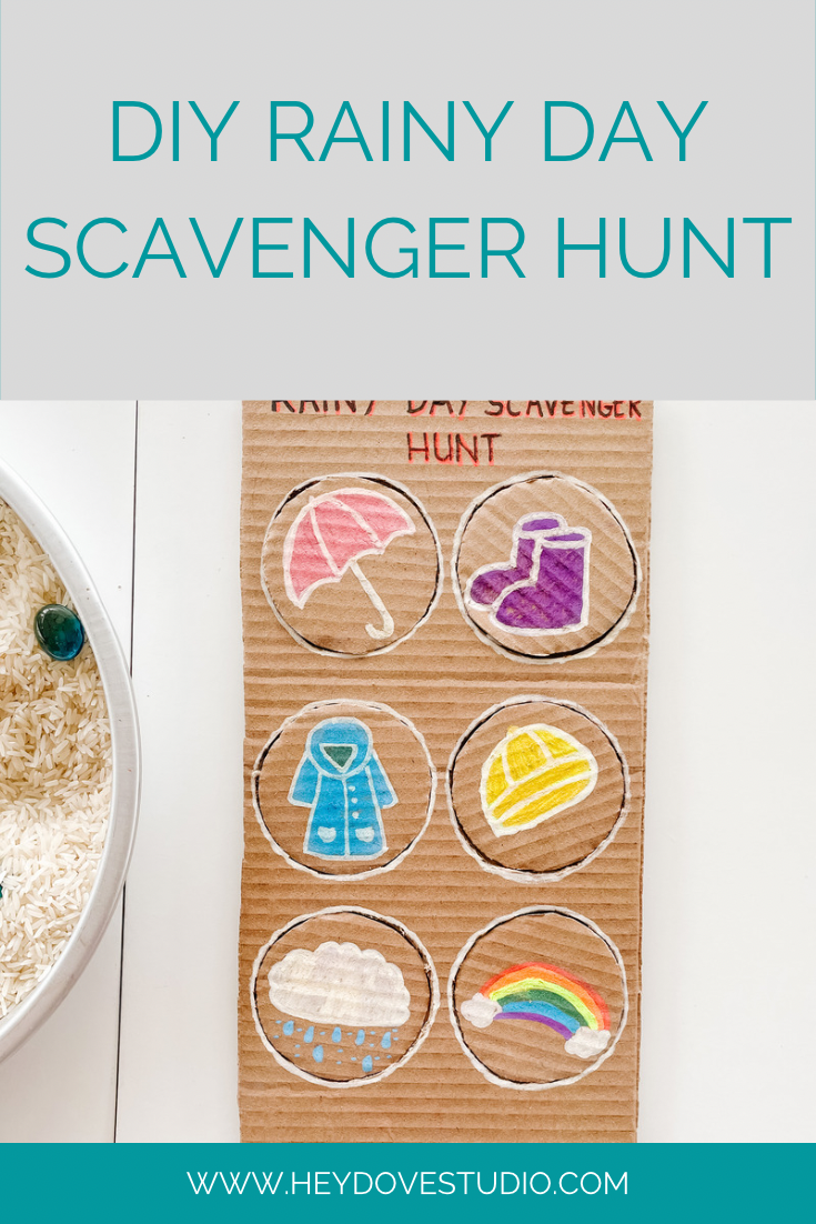 DIY Rainy Day Scavenger Hunt