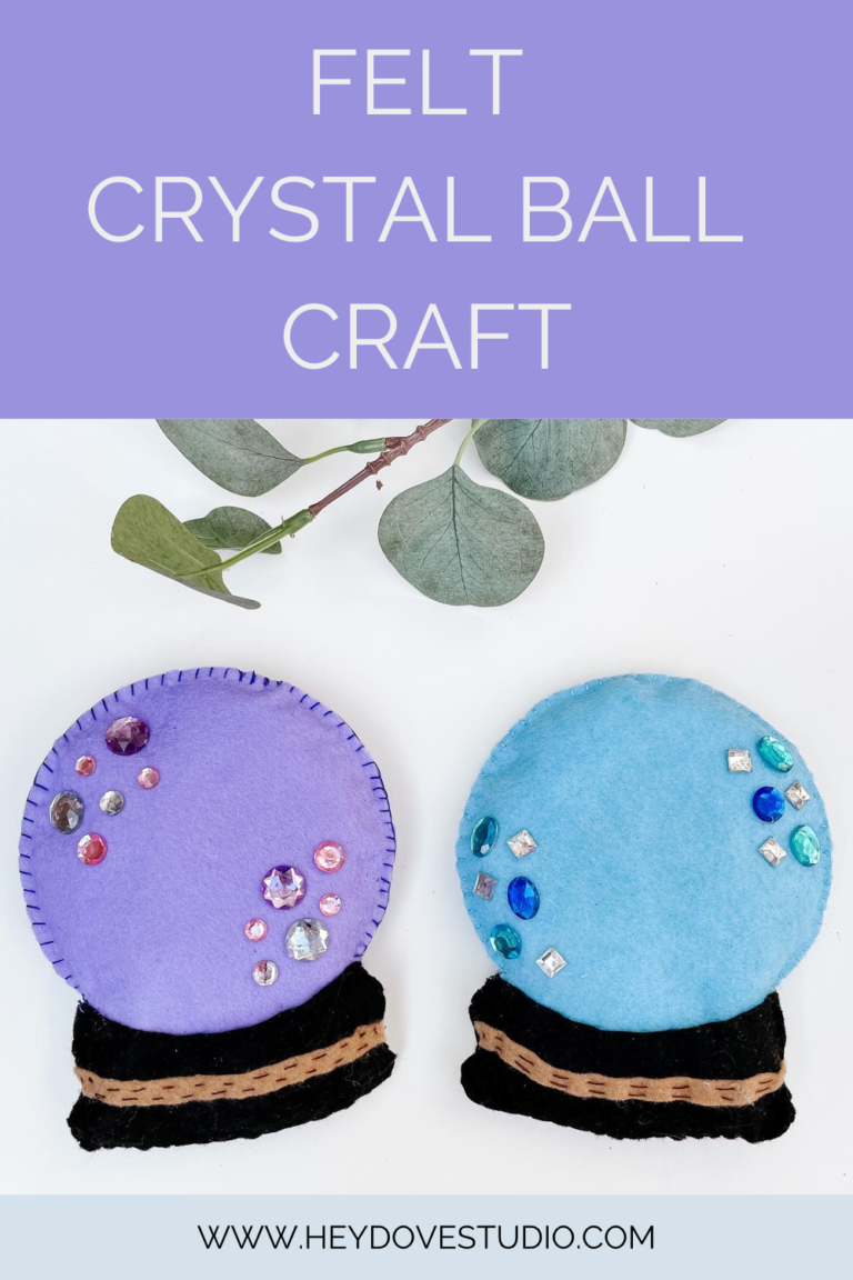 Felt Crystal Ball Craft
