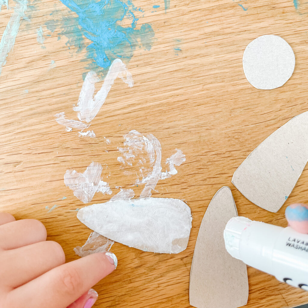 Cardboard Dinosaur Backpack