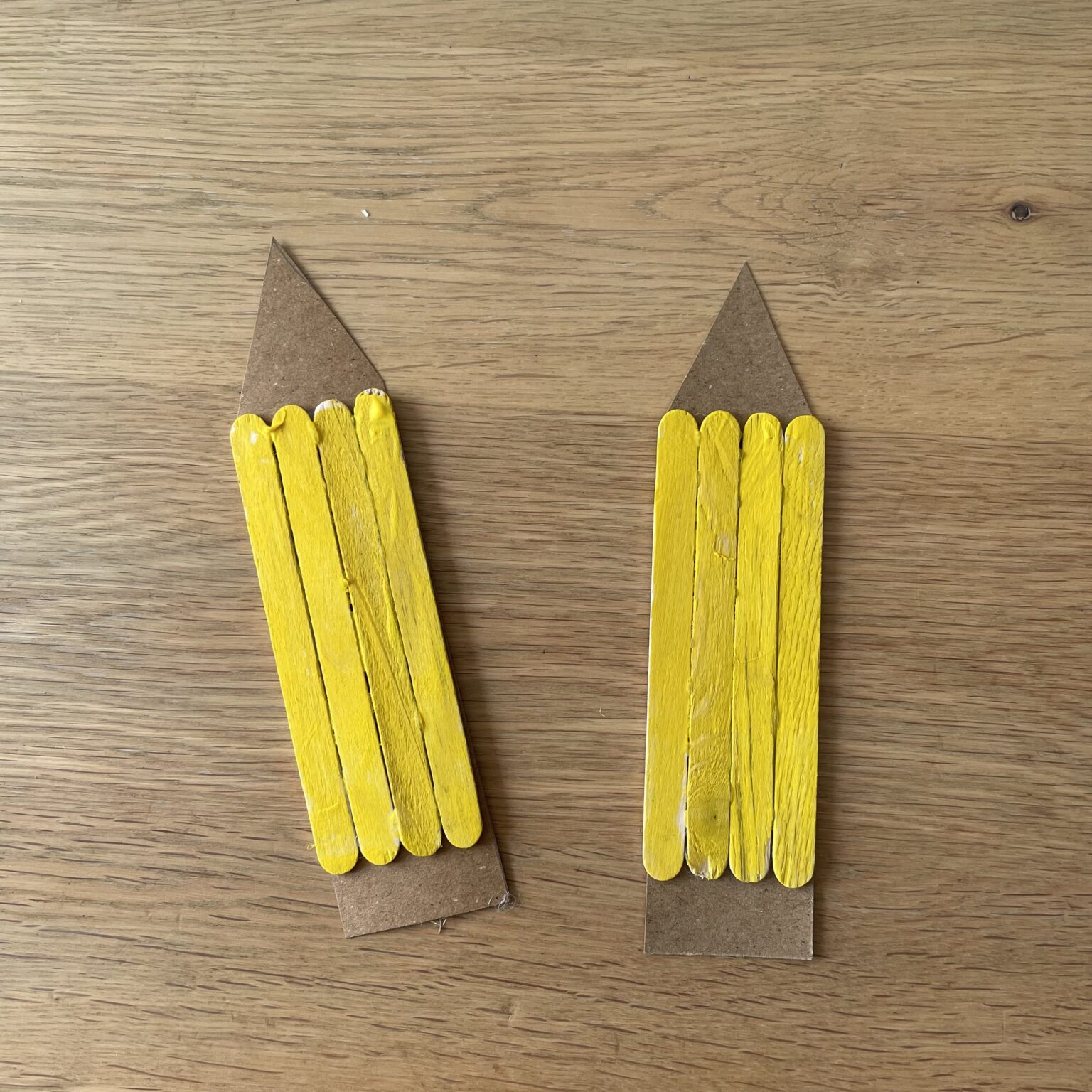 Popsicle Pencil Craft