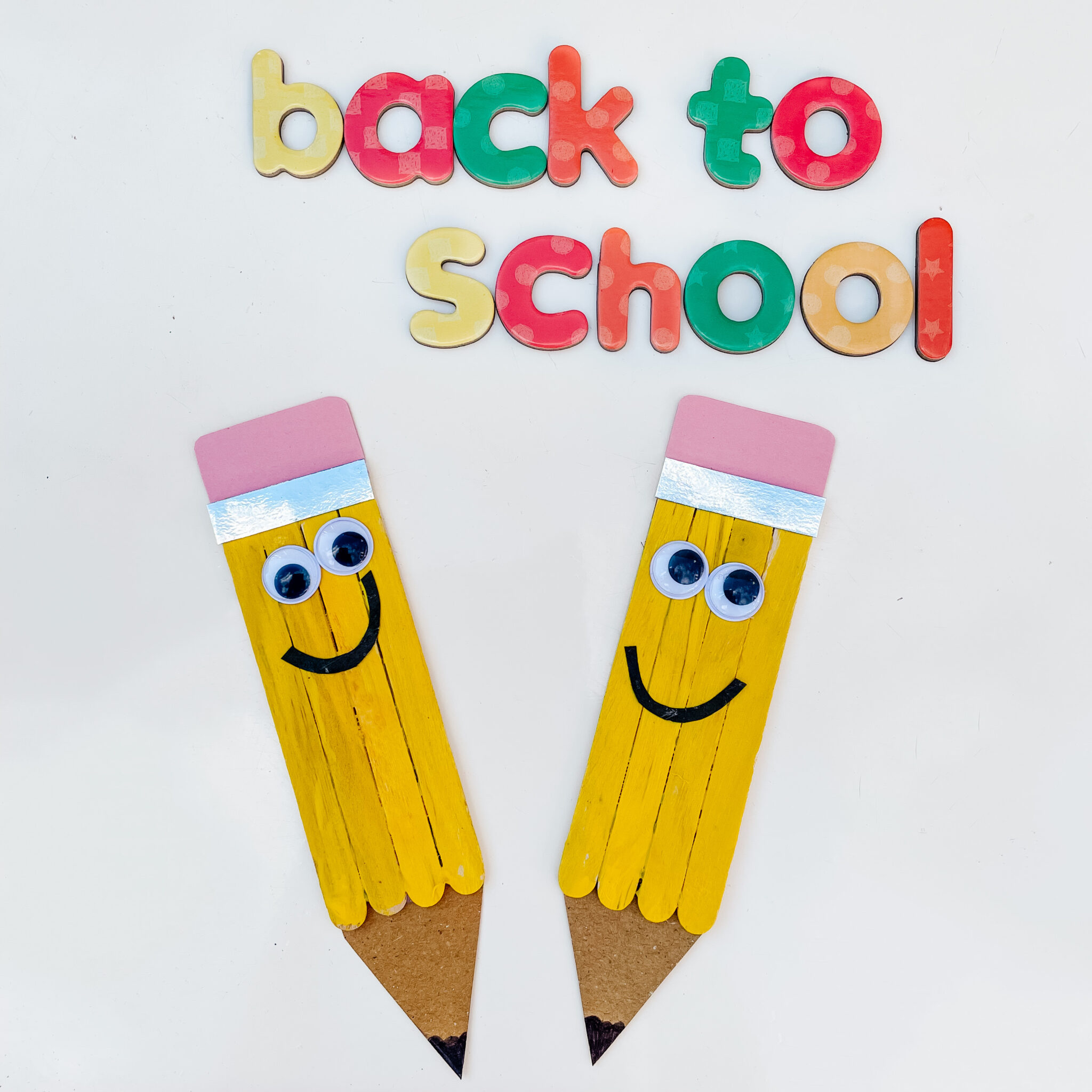 Popsicle Pencil Craft