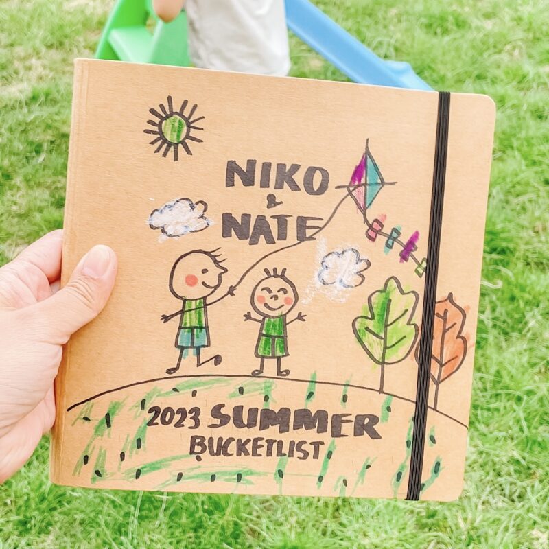 DIY Summer Bucket List Scrapbook