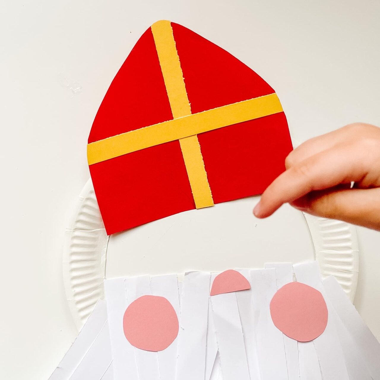 Sinterklaas Paper Plate Masks