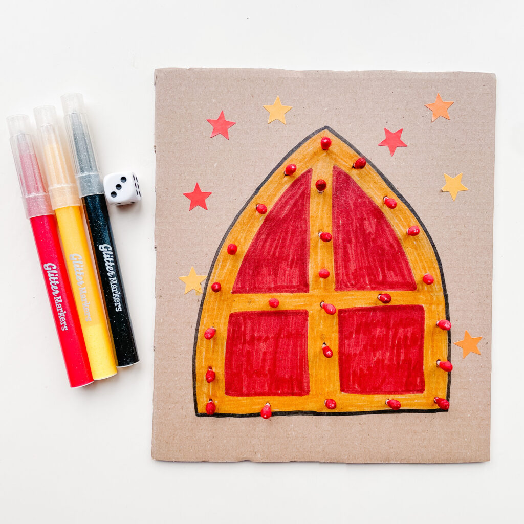 Philippine Flag Handprint Art