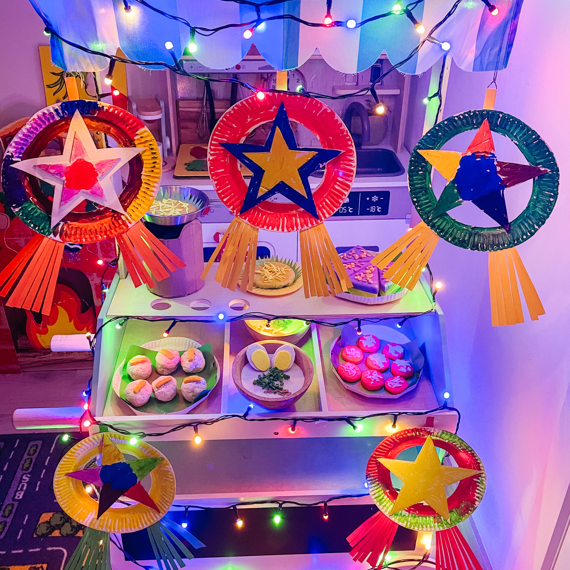 Easy Christmas Parol Craft for Kids