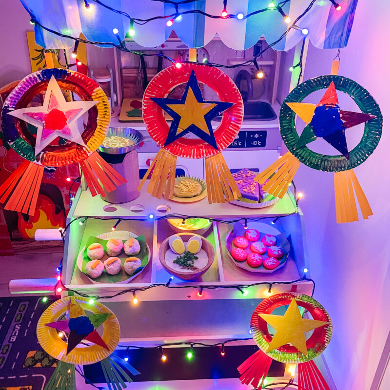 Easy Christmas Parol Craft for Kids