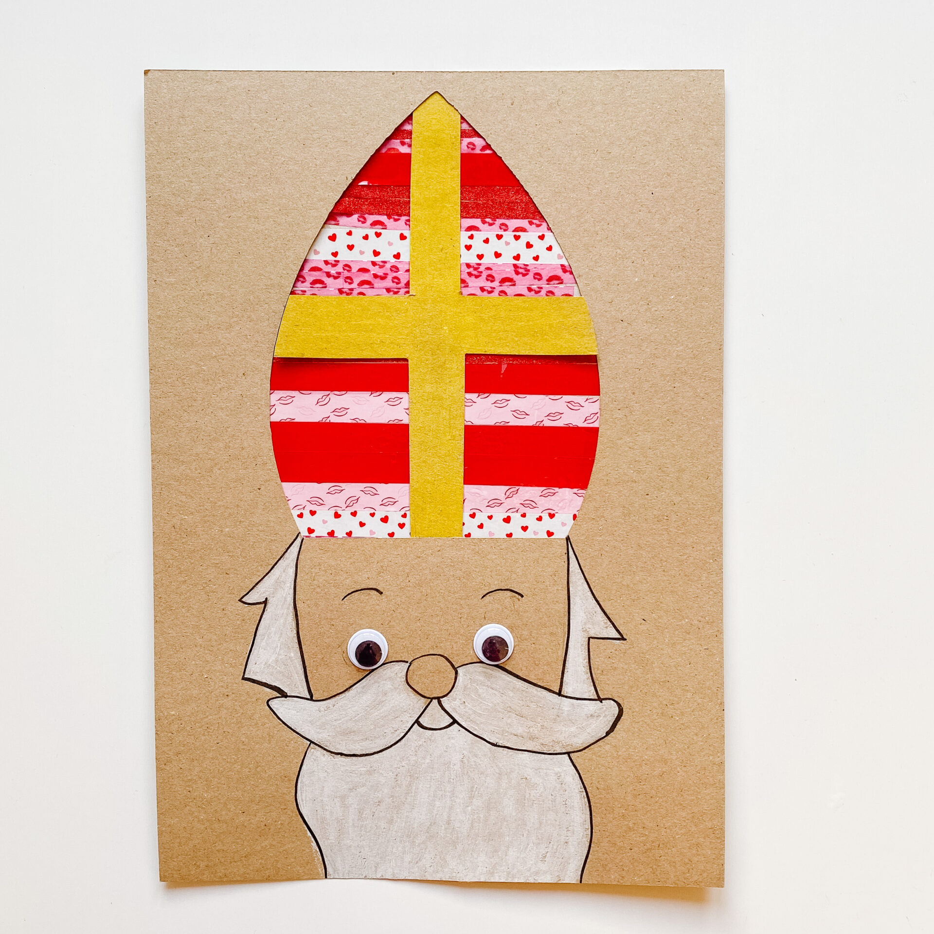 TP Roll Clown Stamp Craft