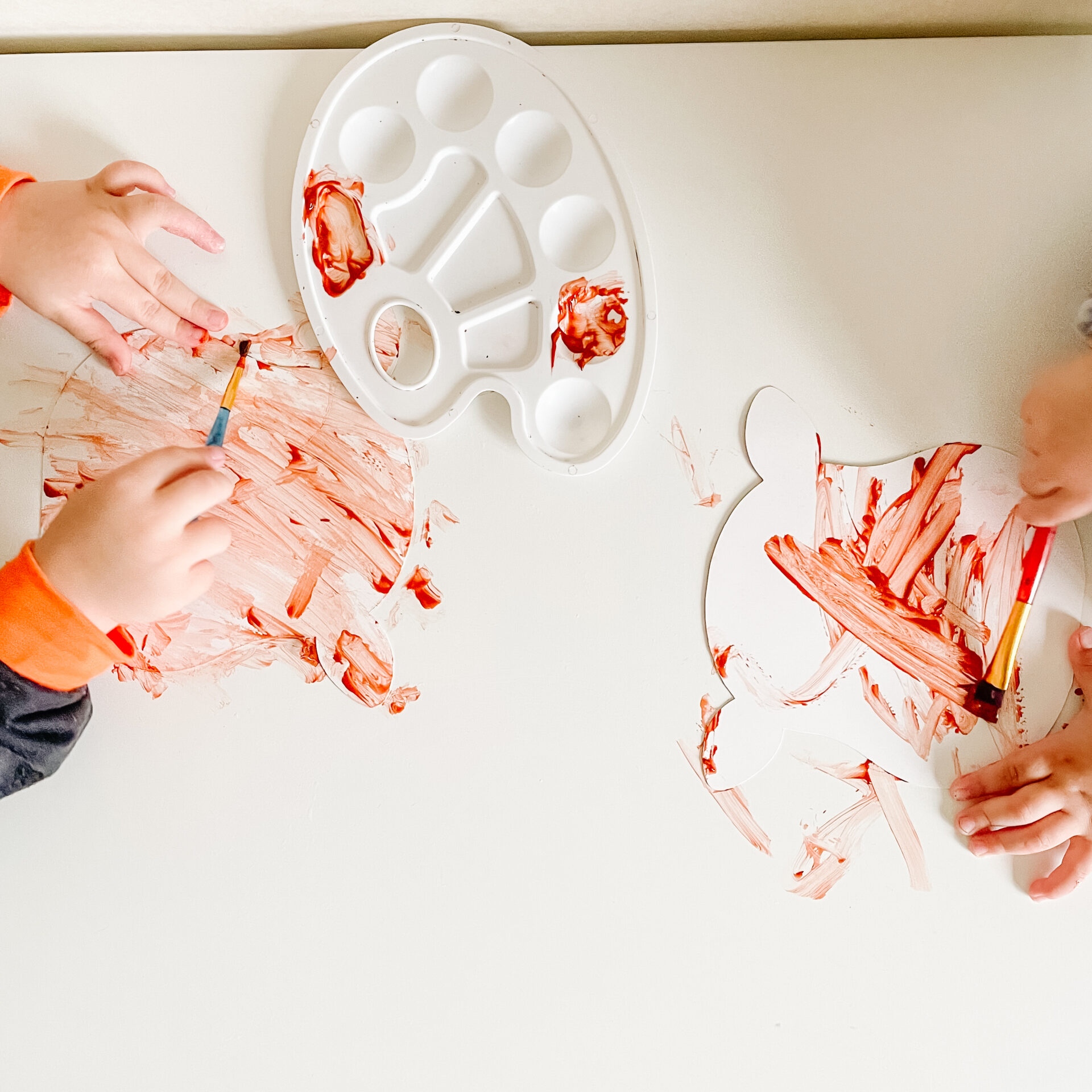 Cardboard Rudolph Masks