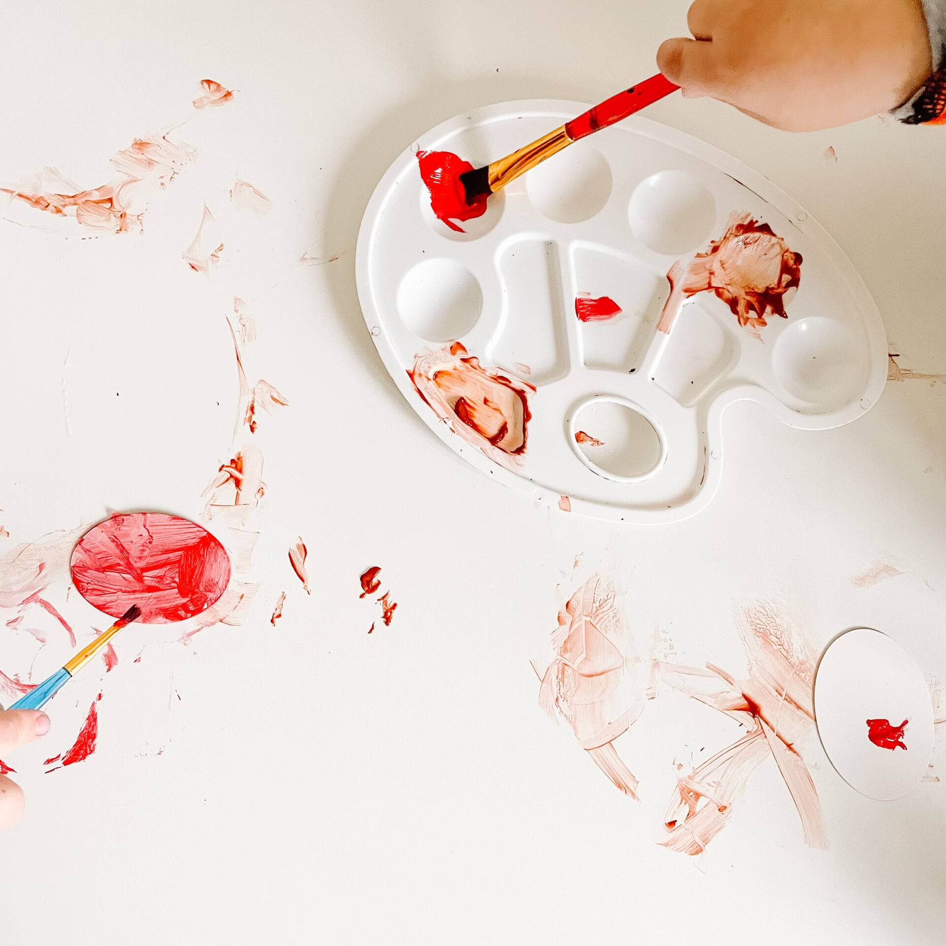 Cardboard Rudolph Masks