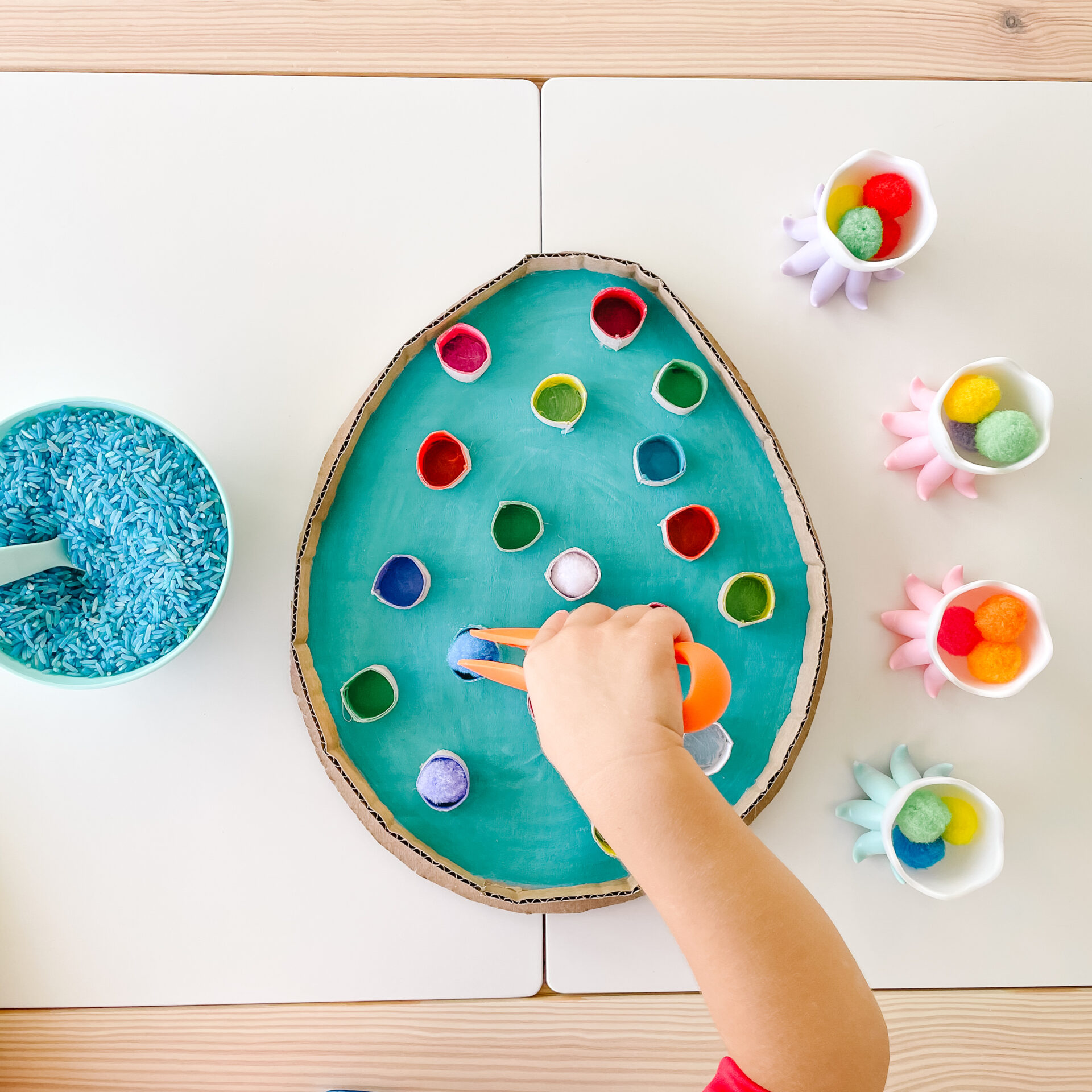 Easter Egg Sensory Puzzle
