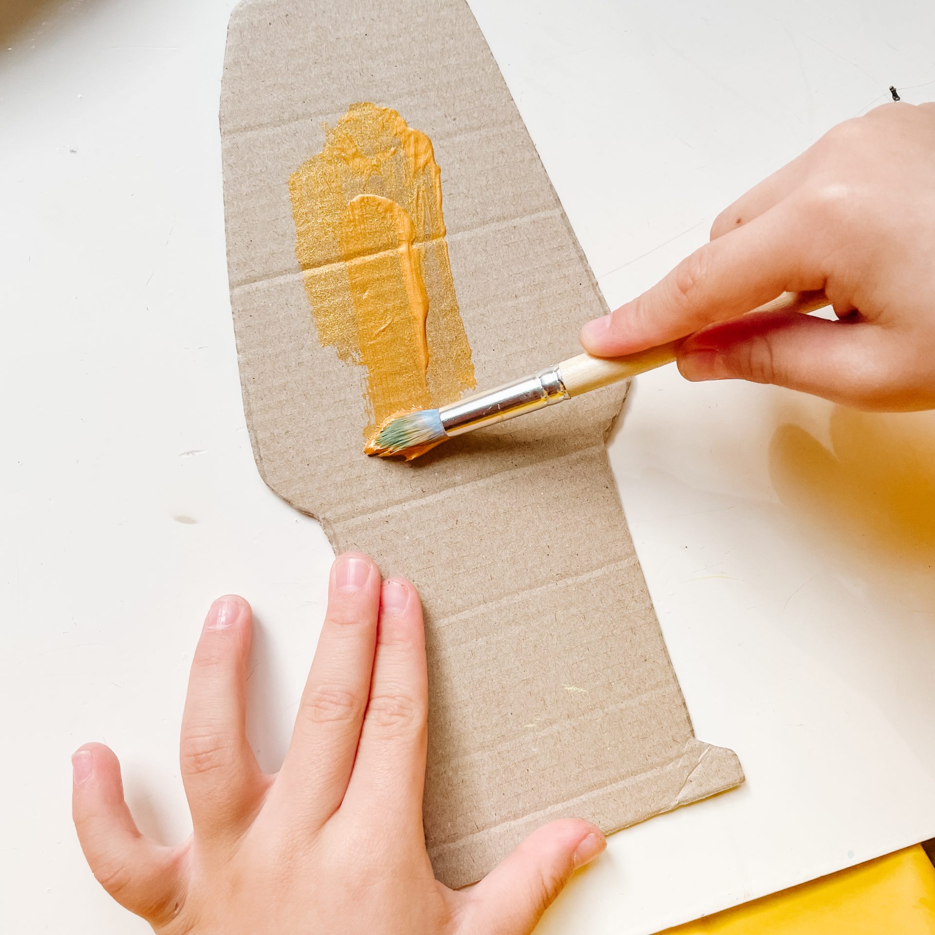 Cardboard Mummies Craft