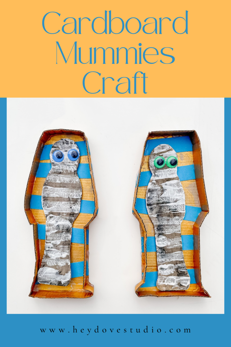 Cardboard Mummies Craft